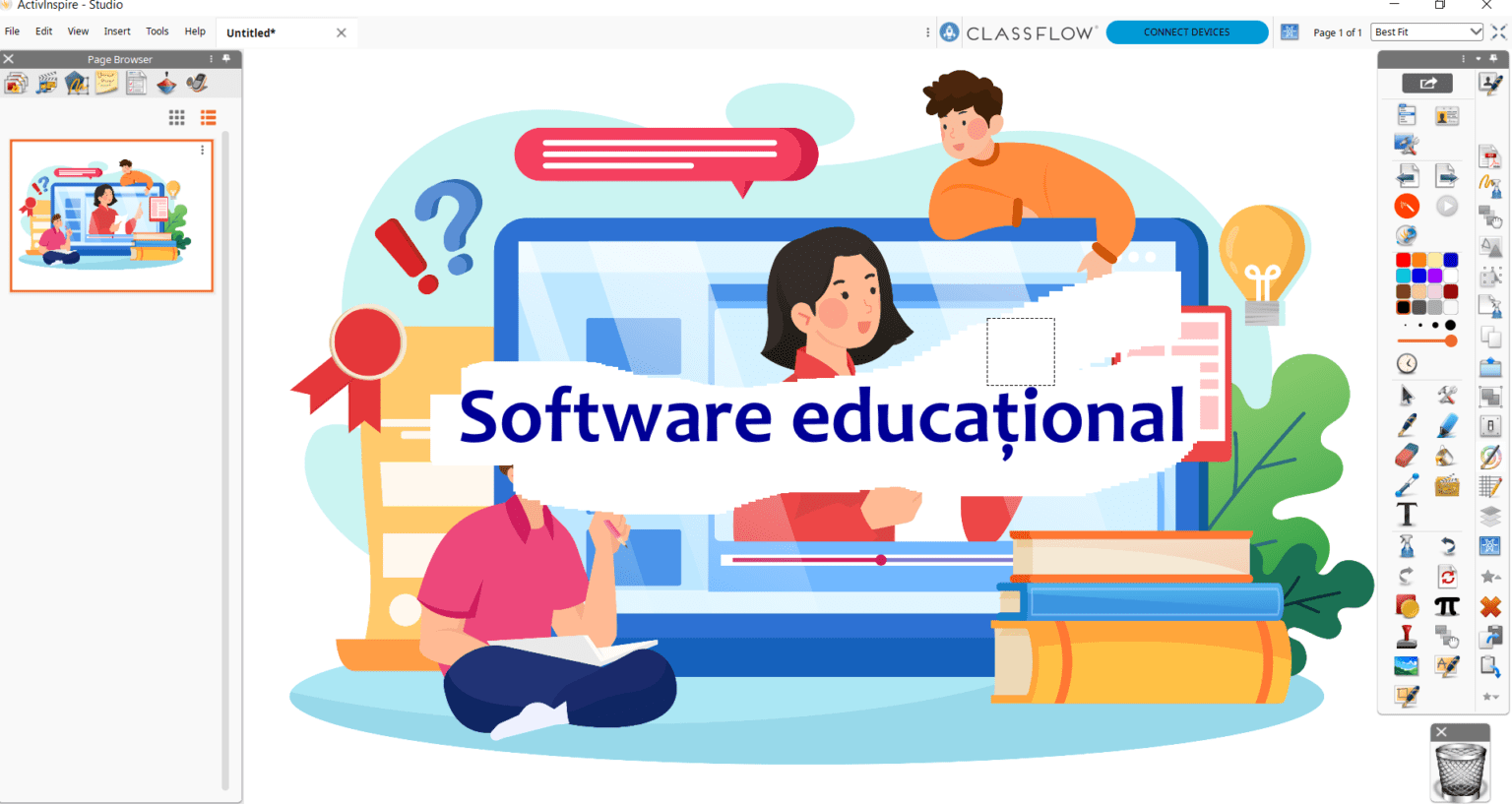 Softuri educaționale pentru creare de lecții digitale - NextClass