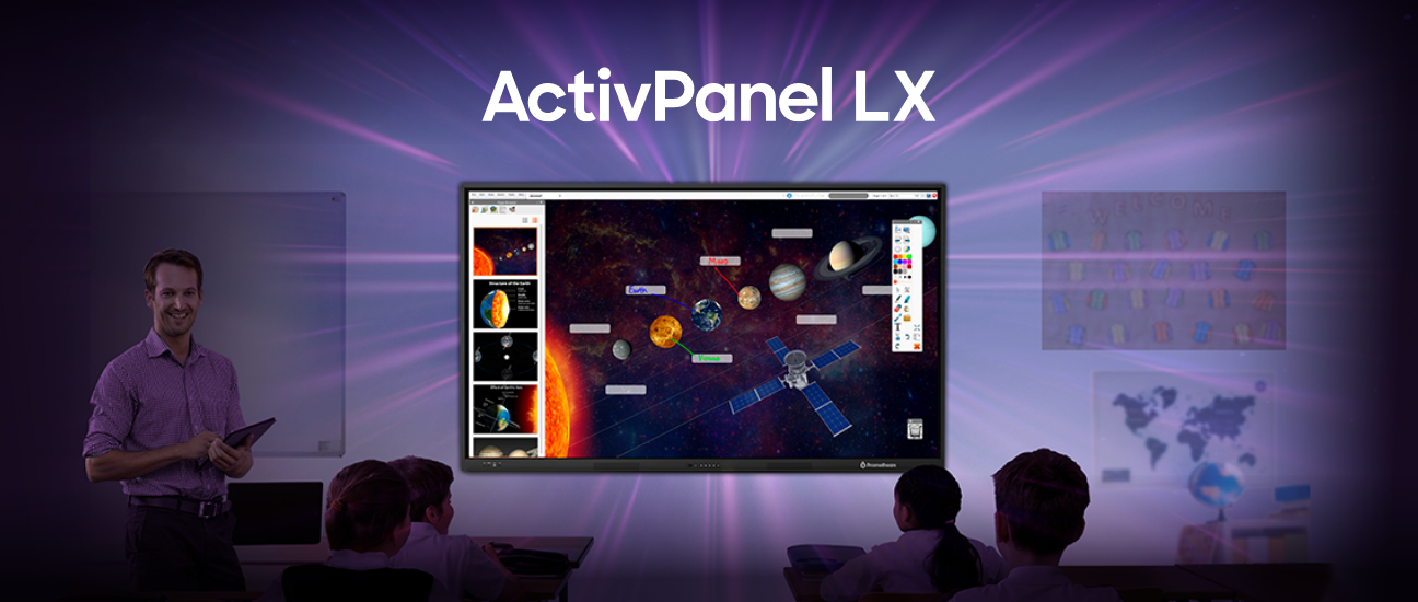 Noul display interactiv Promethean Activ Panel LX cu OPS-A - NextClass